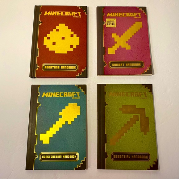 Minecraft | Other | Mojang Minecraft Complete Set Of 4 Books ...